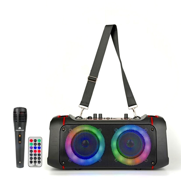 Portable Audio & Video | Mpd421 Portable Boombox Stereo Speaker System ...